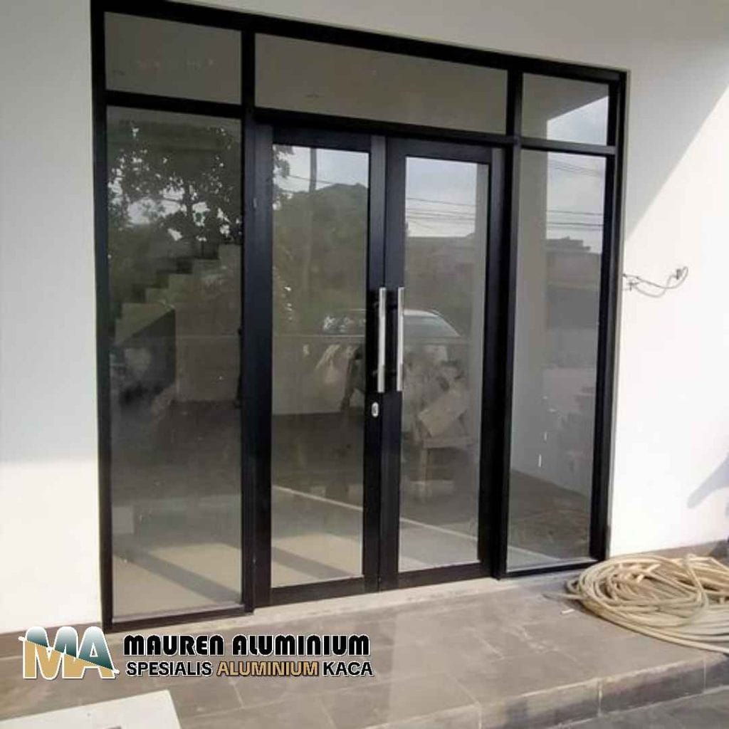 Model Pintu Kaca Toko Bekasi Paling Dicari Bulan Ini! - Mauren Aluminium